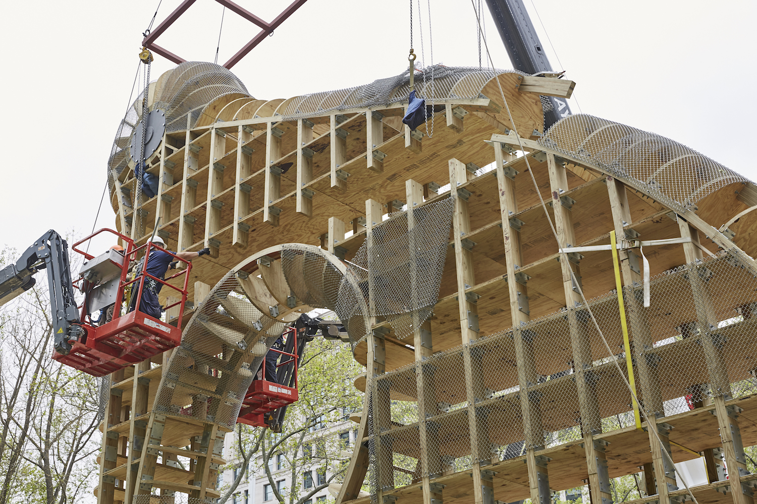 Martin Puryear’s Big Bling at the Madison Square Park, New York ...